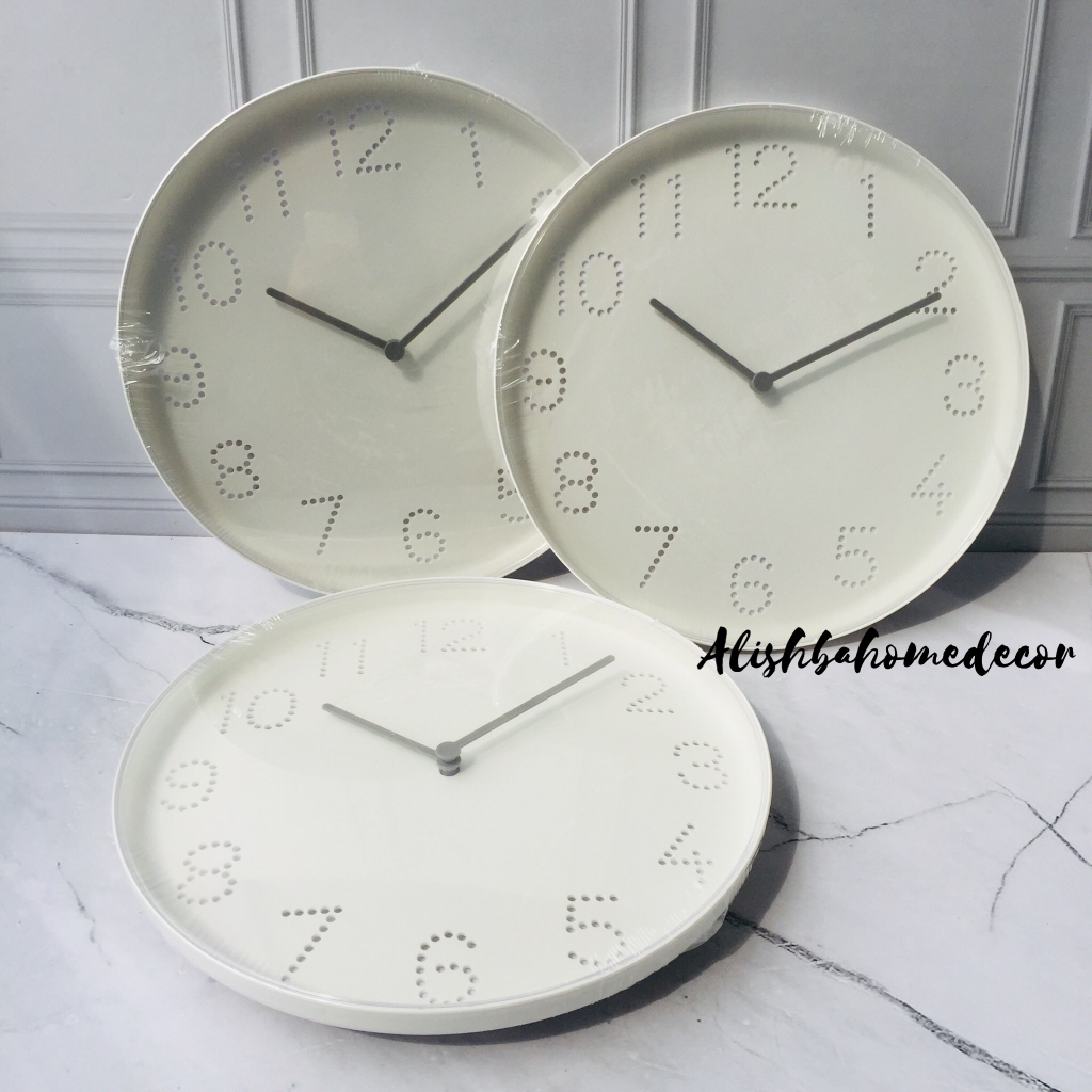 Jual JAM DINDING IKEA - TROMMA 25cm | Shopee Indonesia
