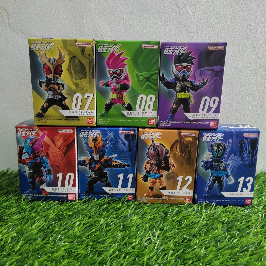 Jual CONVERGE MOTION KAMEN RIDER BUILD EXAID GENM ZERO ONE ZERO ONE ...
