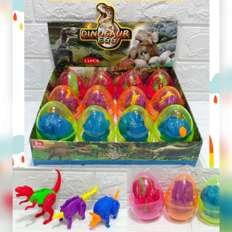 Jual Mainan Telur Supries Karakter { Dinosour & Pony } | Shopee Indonesia