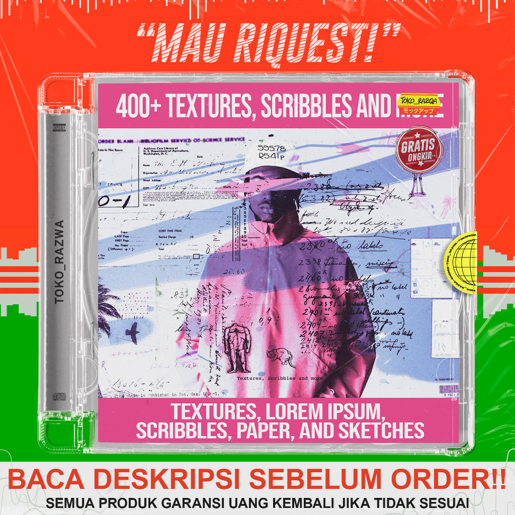 Jual 400+ PNG Elements - Textures, Scribbles and more - 300423 | Shopee Indonesia