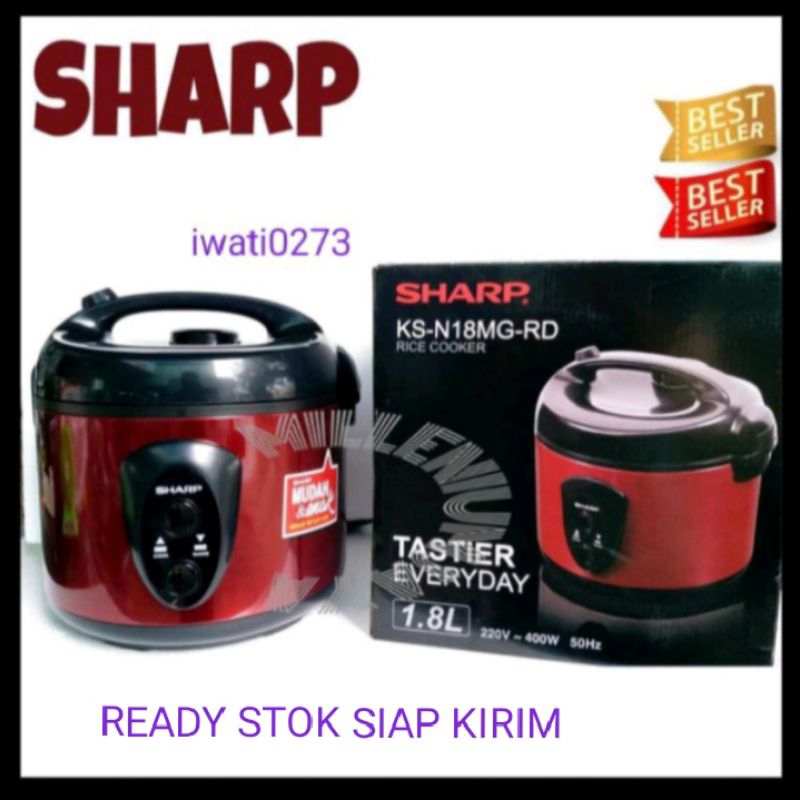 Jual Magic com SHARP 1,8 ltr KSN 18, KSR 18 3 in 1 free karton/buble ...