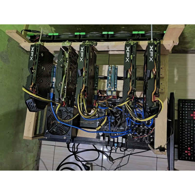 Jual MINING RIG 5 VGA RX 580 8GB | Shopee Indonesia