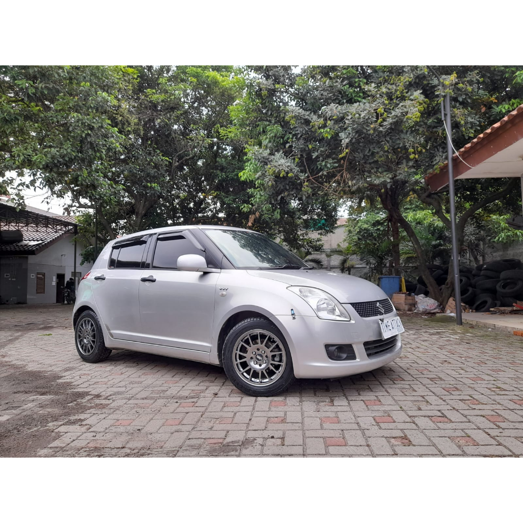 Jual Velg Racing Untuk Mobil Suzuki Swift Merk HSR Tipe FE02 R15 | Shopee Indonesia