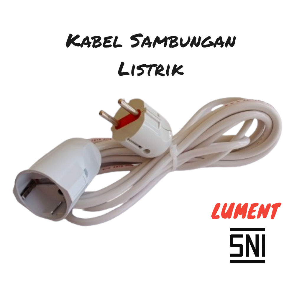 Jual Kabel Sambungan Listrik Extension Contra Arde + Steker Arde ...