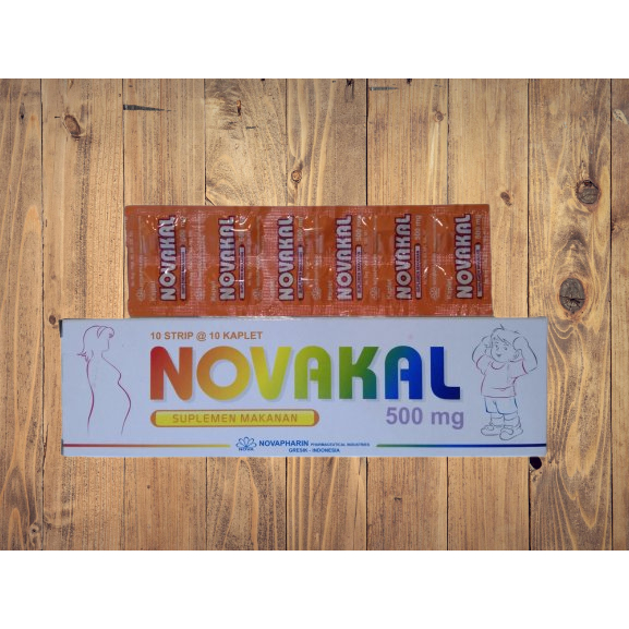 Jual BOX NOVAKAL 500MG PER BOX ISI 10 STRIP | Shopee Indonesia