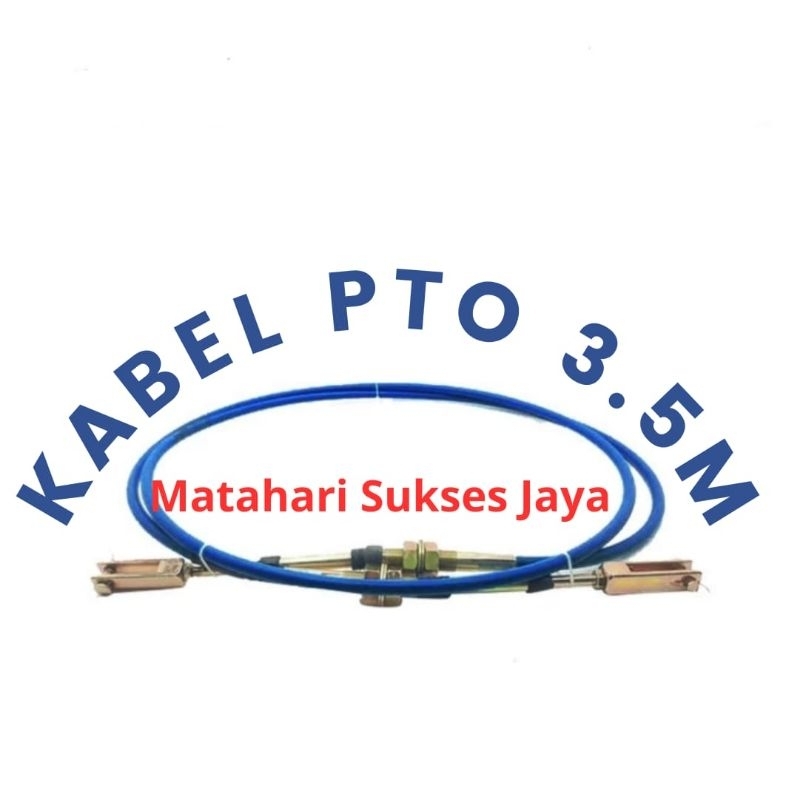 Jual Kabel PTO Pto Cable Dump Truck Dumtruk 3,5m 3,5meter Biru | Shopee Indonesia
