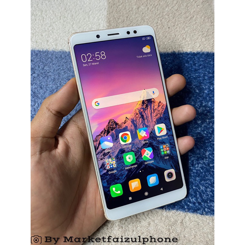 Jual XIAOMI REDMI NOTE 5 3/32 4G LTE HANDPHONE ANDROID SECOND MURAH ...