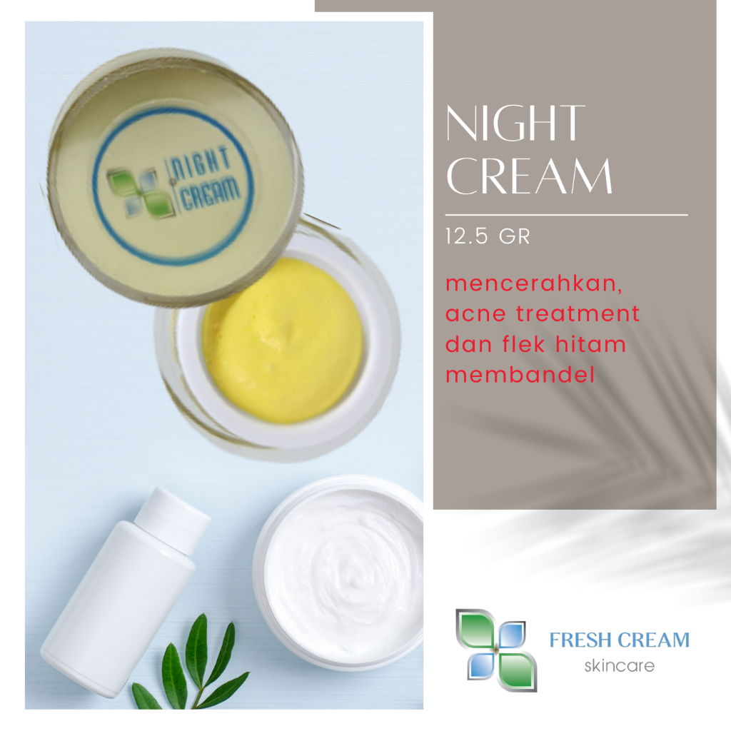Jual Fresh Cream, Cream Malam, Cream Pagi, Sabun Wajah, Pencerah ...