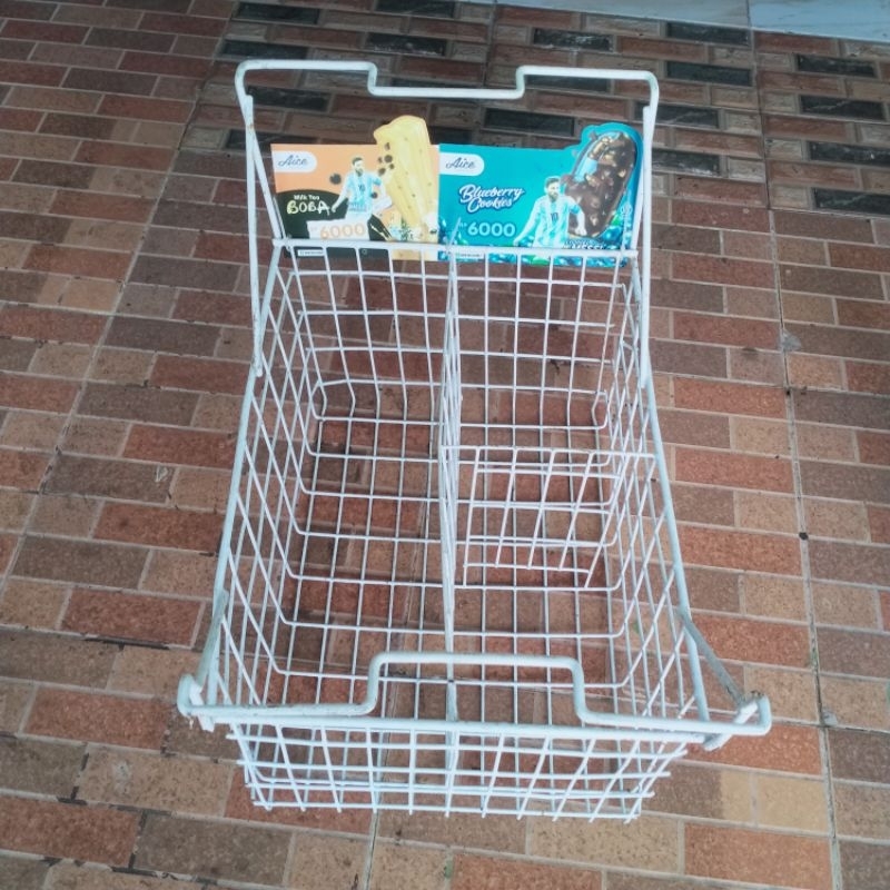 Jual Rak Keranjang Freezer Eskrim Es krim Es Cream / Freezer Box ...