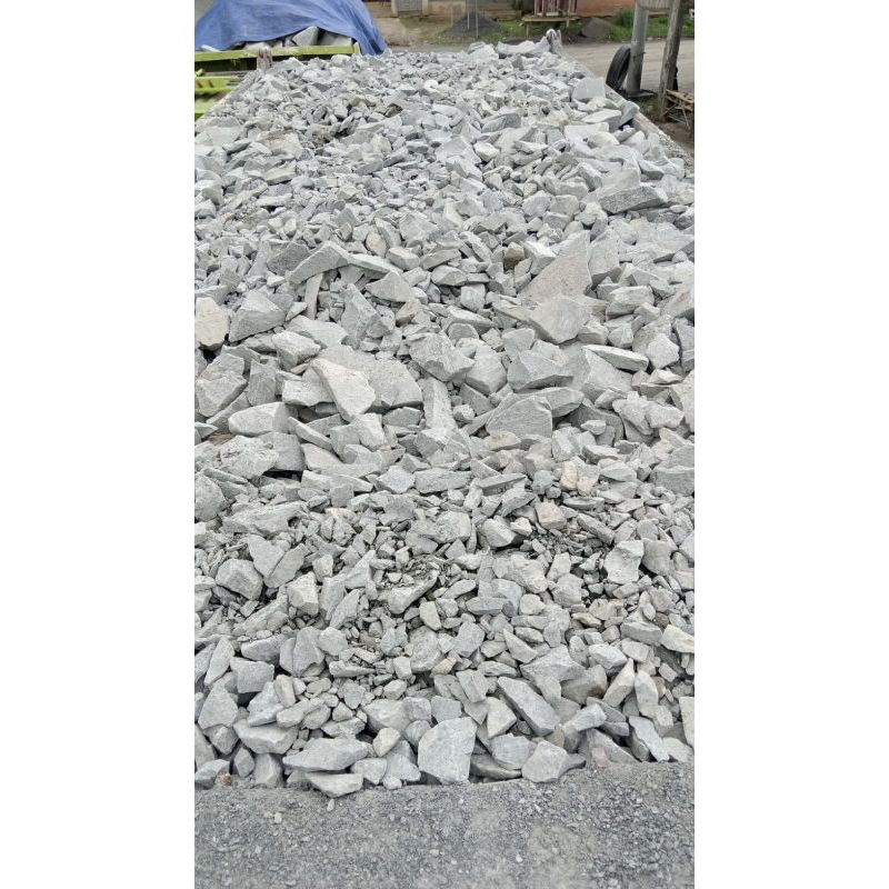 Jual menjual limestone batu belah kali sirtu serdam split makadam abu ...
