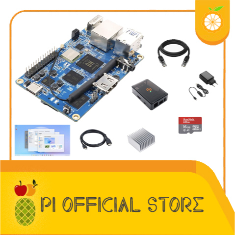 Jual Orange Pi 3 LTS Original 2GB - Basic Kit | Shopee Indonesia