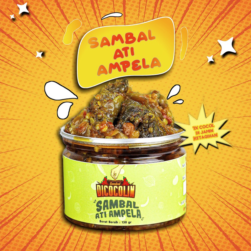 Jual SAMBAL ATI AMPELA DICOCOLIN | Shopee Indonesia