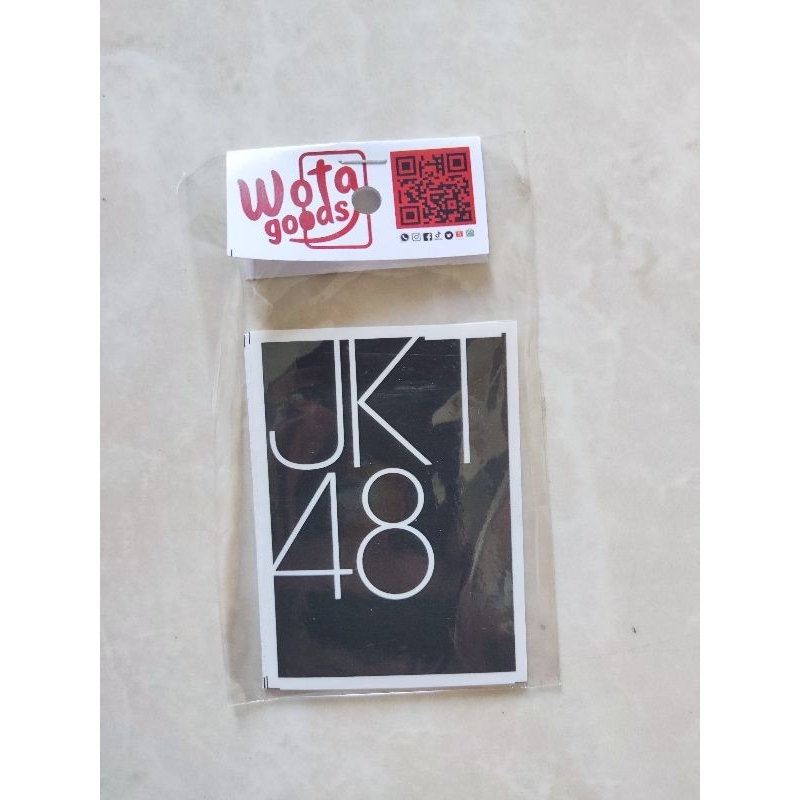 Jual STIKER JKT48 LOGO HITAM - STICKER IDOL GRUB - WOTA | Shopee Indonesia