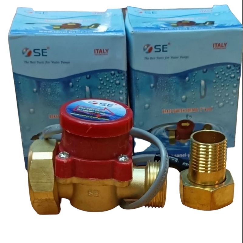 Jual flowswitch otomatis pompa air dan pendorong merek SAN EI | Shopee Indonesia