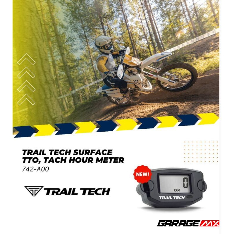 Jual METERAN JAM TRAIL TECH SURFACE TTO TACH HOUR METER | Shopee Indonesia