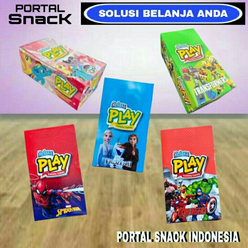 Jual RELAXA PLAY 1 Pack isi 12 x 12gr | Shopee Indonesia
