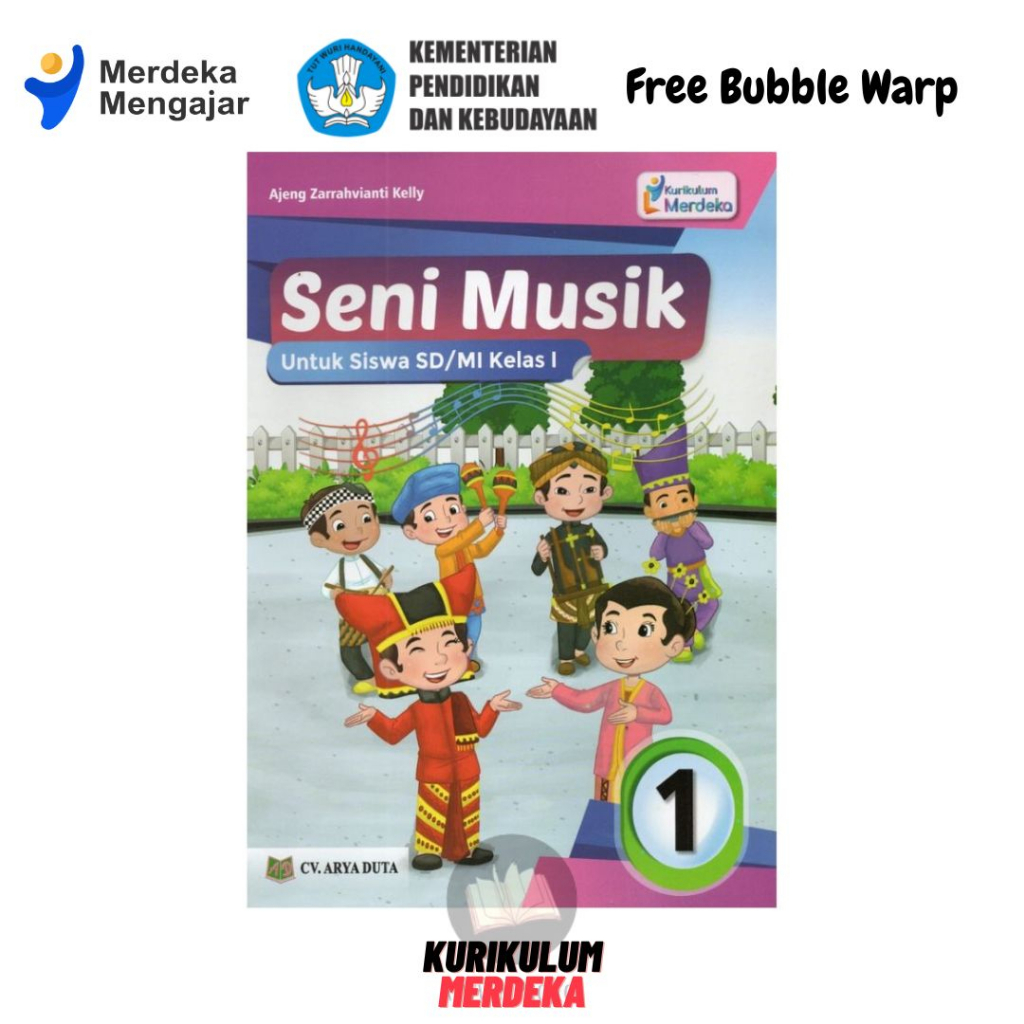 Jual Buku Siswa SENI MUSIK Kelas 1 SD Kurikulum Merdeka / Penerbit Arya Duta | Shopee Indonesia