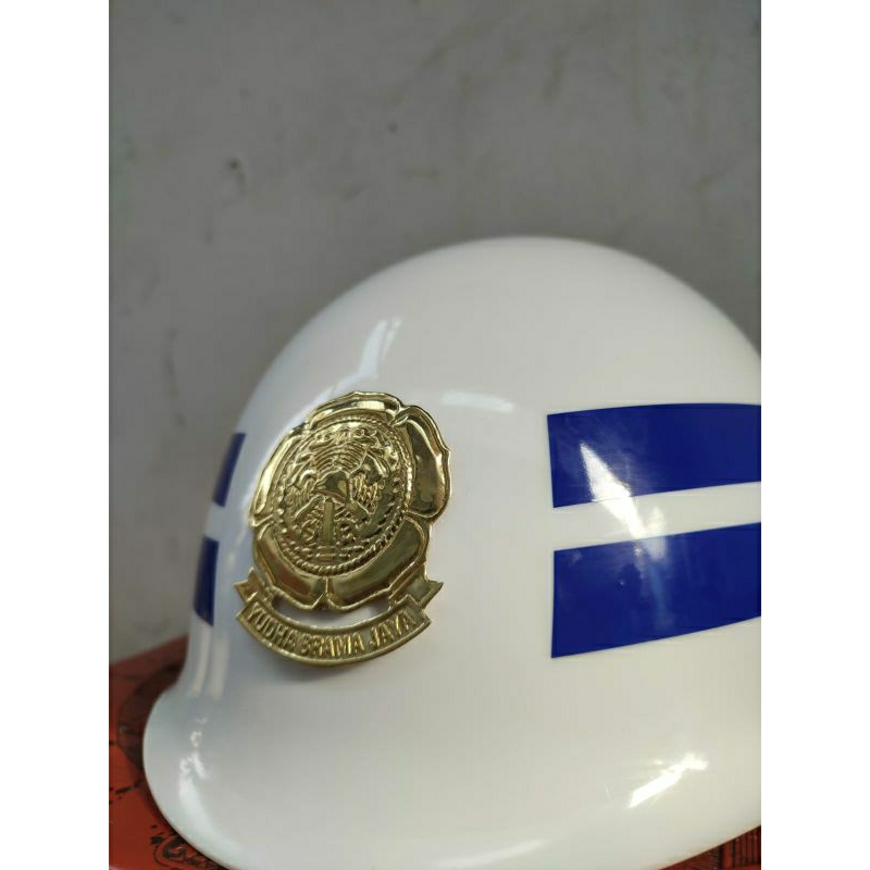 Jual helm damkar logo lis/helm panji pemadam kebakaran | Shopee Indonesia