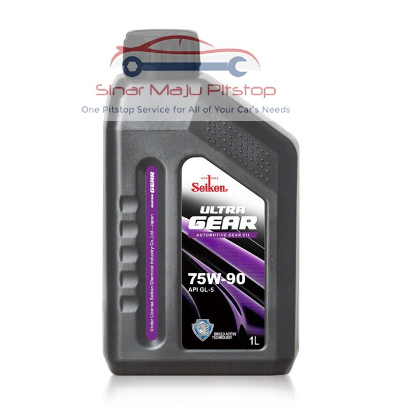 Jual Seiken Ultra Gear 75W-90 API GL-5 FULL SYNTHETIC OIL - Pelumas Oli ...