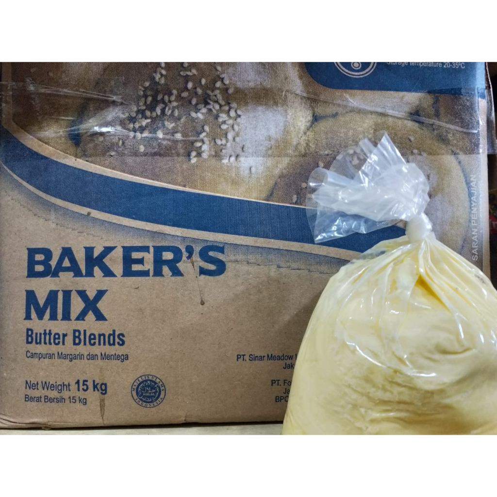 Jual Baker's Mix | Blend of Butter and Margarine (Butter Margarine Mix ...