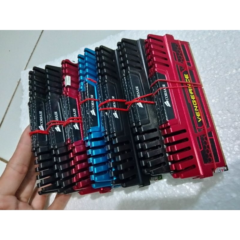 Jual Ram Gaming & render Corsair 8GB ddr3 || 2x4GB (ORIGINAL 100% ...