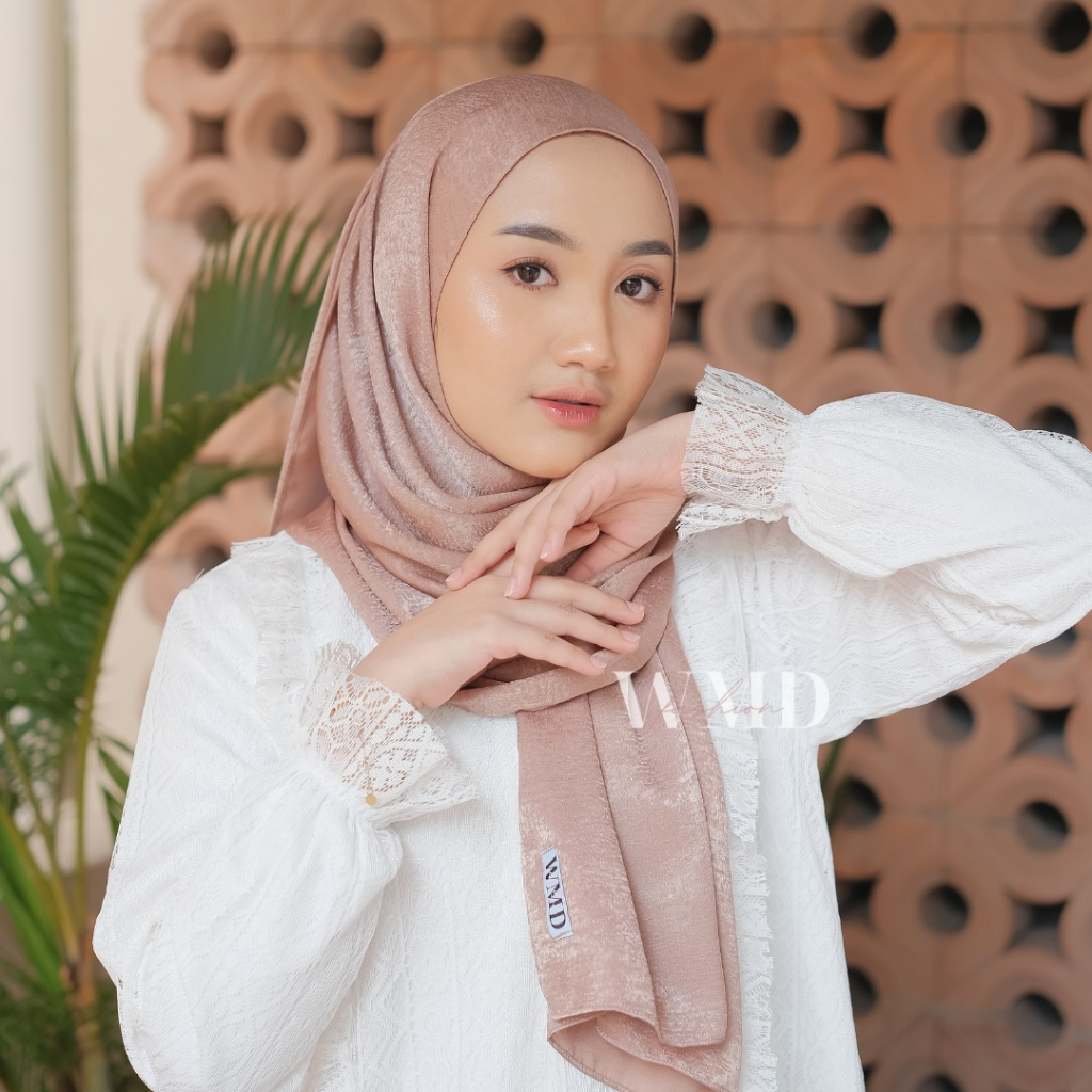 Jual WMD Fashion - Pashmina Velvet Silk (Santorini) 200x75cm | Shopee Indonesia