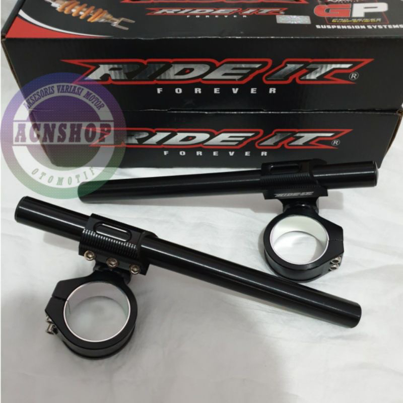 Jual STANG JEPIT RIDE IT 51MM 48MM/Stang Jepit UP SIDE DOWN R15 V3 Xsr ...