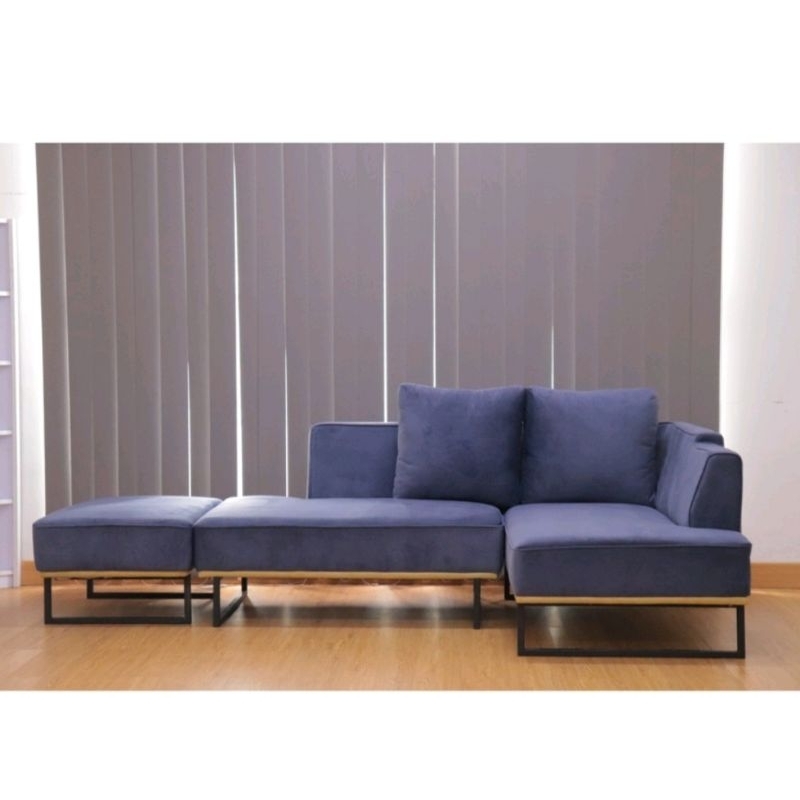 Jual Sofa sudut minimalis kaki besi | Shopee Indonesia