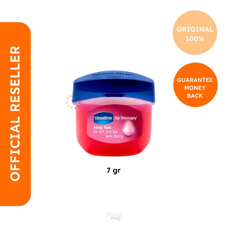 Jual VASELINE - Rosy Lip Therapy Original 7gr | Shopee Indonesia
