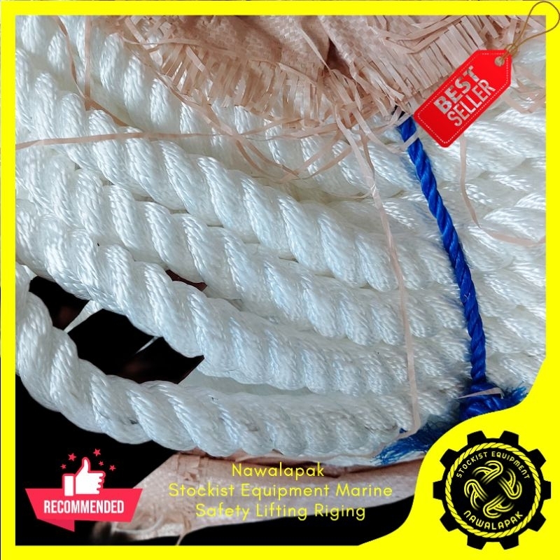 Jual Tali Tambang Nilon 16mm / Tali Tampar Nylon / Harga Per Meter ...