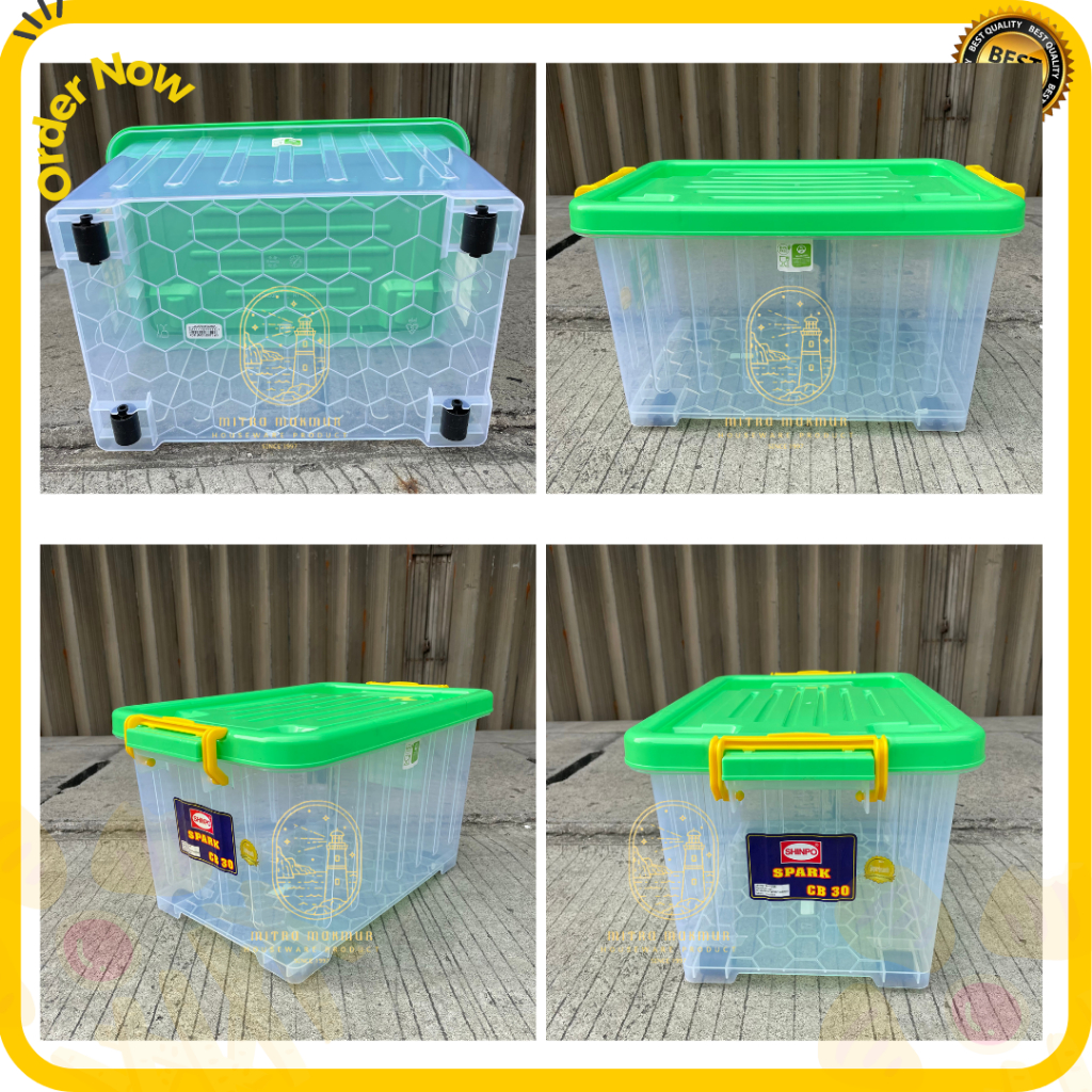 Jual CONTAINER BOX SHINPO 30 LITER / CB 30 SHINPO - SPARK / KONTAINER ...