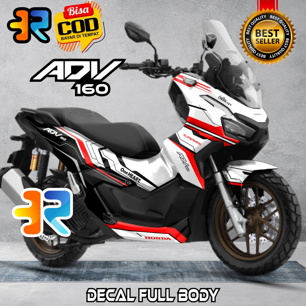 Jual Decal ADV 160 Stiker Full Body Variasi Desain Super Maxi | Shopee ...