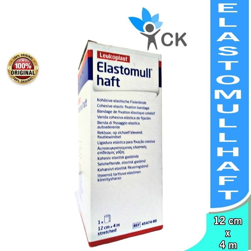Jual ELASTOMULL HAFT 12X4 PERBAN ELASTIS PENUTUP LUKA NON LATEX ...