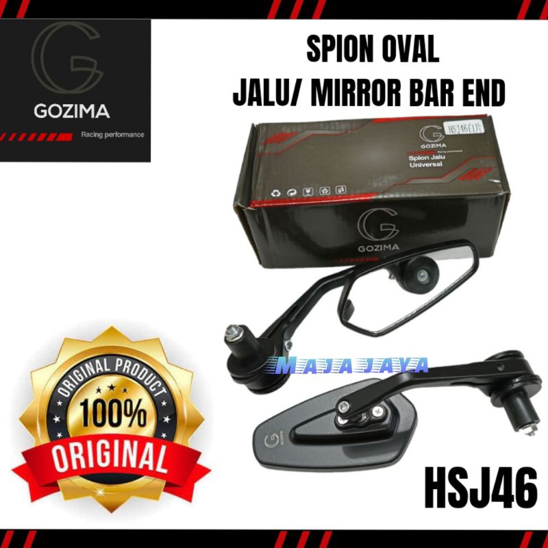 Jual Spion Jalu Spion bar end Oval Universal Nmax Aerox PCX Vario Xeon ...