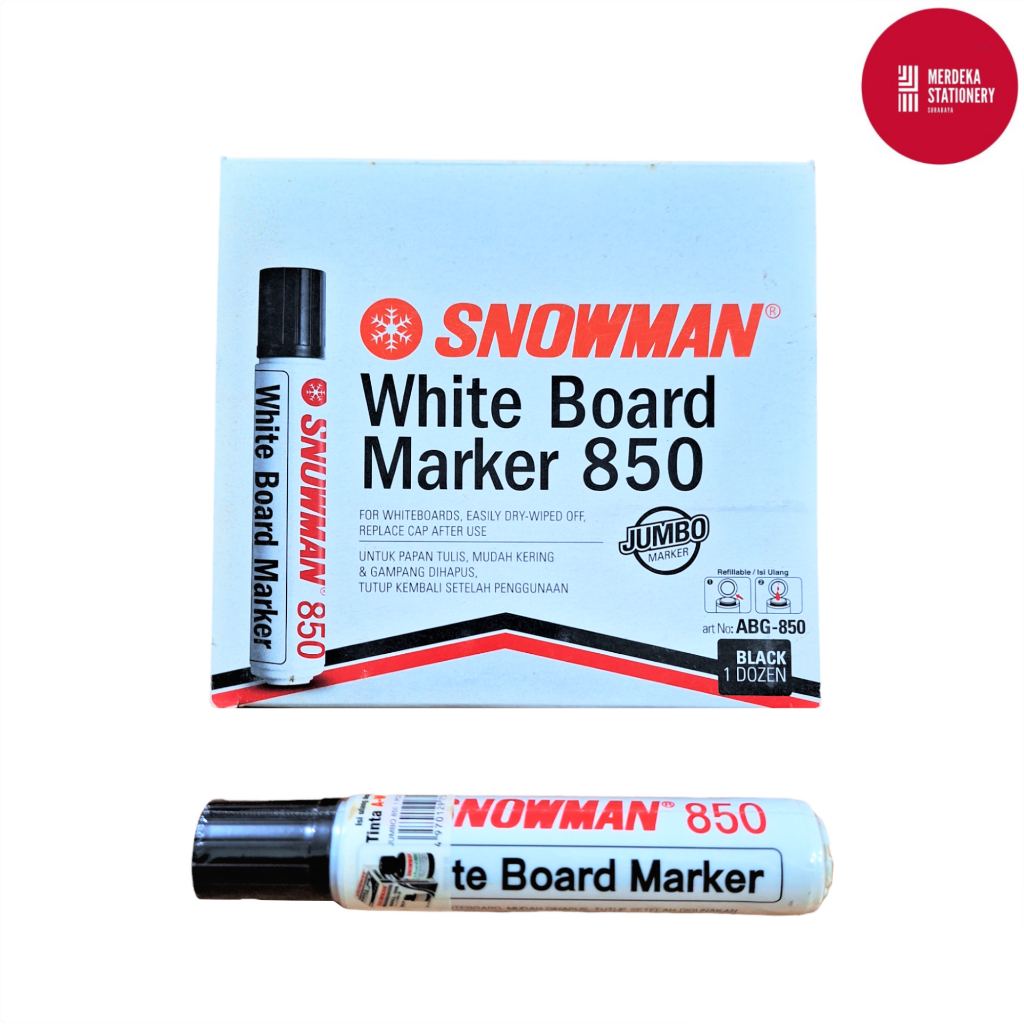 Jual Spidol/Sepidol/Marker WHITE BOARD/WHITEBOARD/Papan Tulis Snowman ...