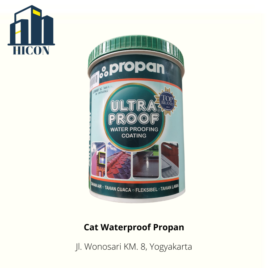 Jual Cat Tembok Waterproof Propan / Ultraproof Propan / Cat Pelapis ...
