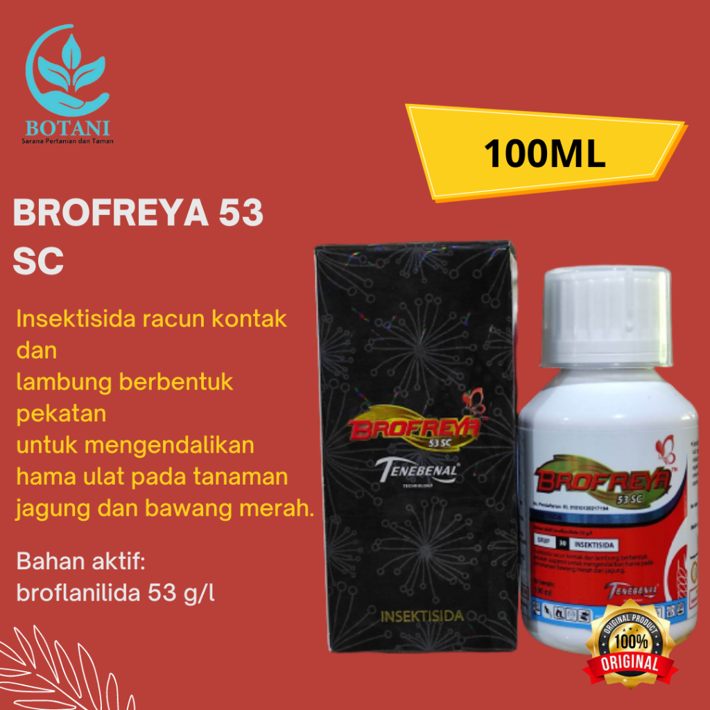 Jual INSEKTISIDA BROFREYA 53 SC UNTUK SEGALA ULAT exp 2024 | Shopee ...