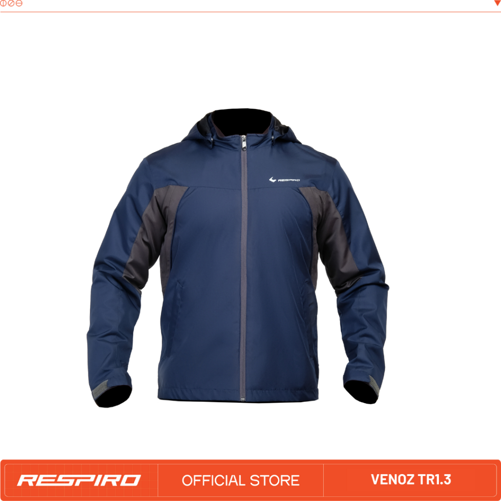 Jual Respiro Venoz TR1.3 | Jaket Anti Angin Hoodie Respiro - Windproof ...