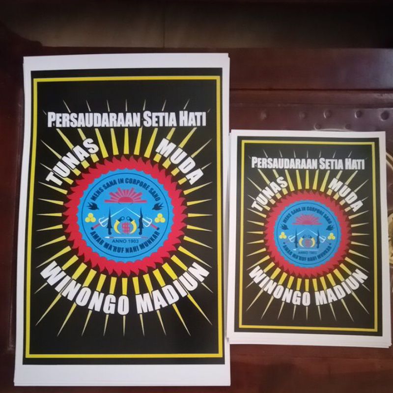 Jual poster pencak silat pshw atau winongo | Shopee Indonesia