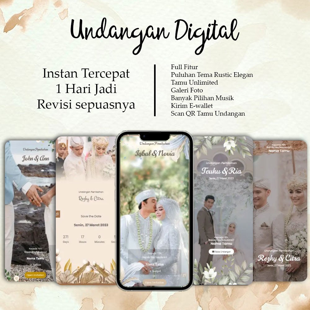 Jual Undangan Nikah Digital Website Murah - Undangan Pernikahan Digital ... Jual Undangan Nikah Digital Website Murah - Undangan Pernikahan Digital ...
