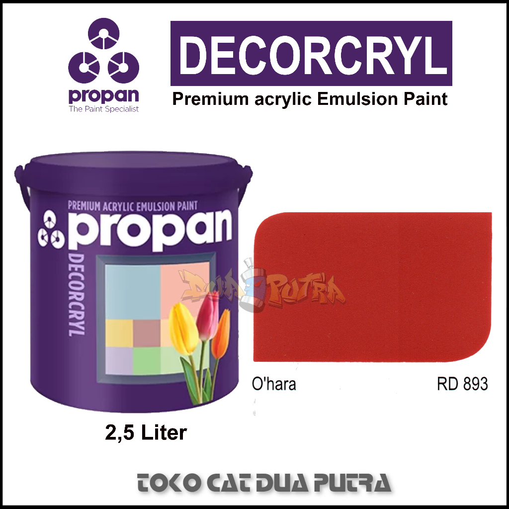 Jual Cat Tembok Propan Decorcryl 2,5Liter | Shopee Indonesia