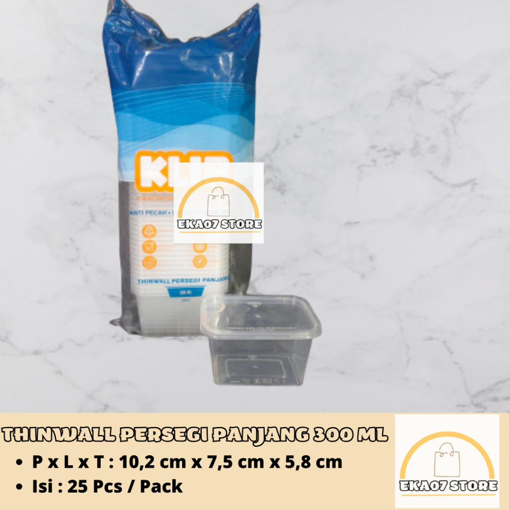 Jual Thinwall/Kotak Makan Klir Persegi Panjang 300 ml | Shopee Indonesia Jual Thinwall/Kotak Makan Klir Persegi Panjang 300 ml | Shopee Indonesia
