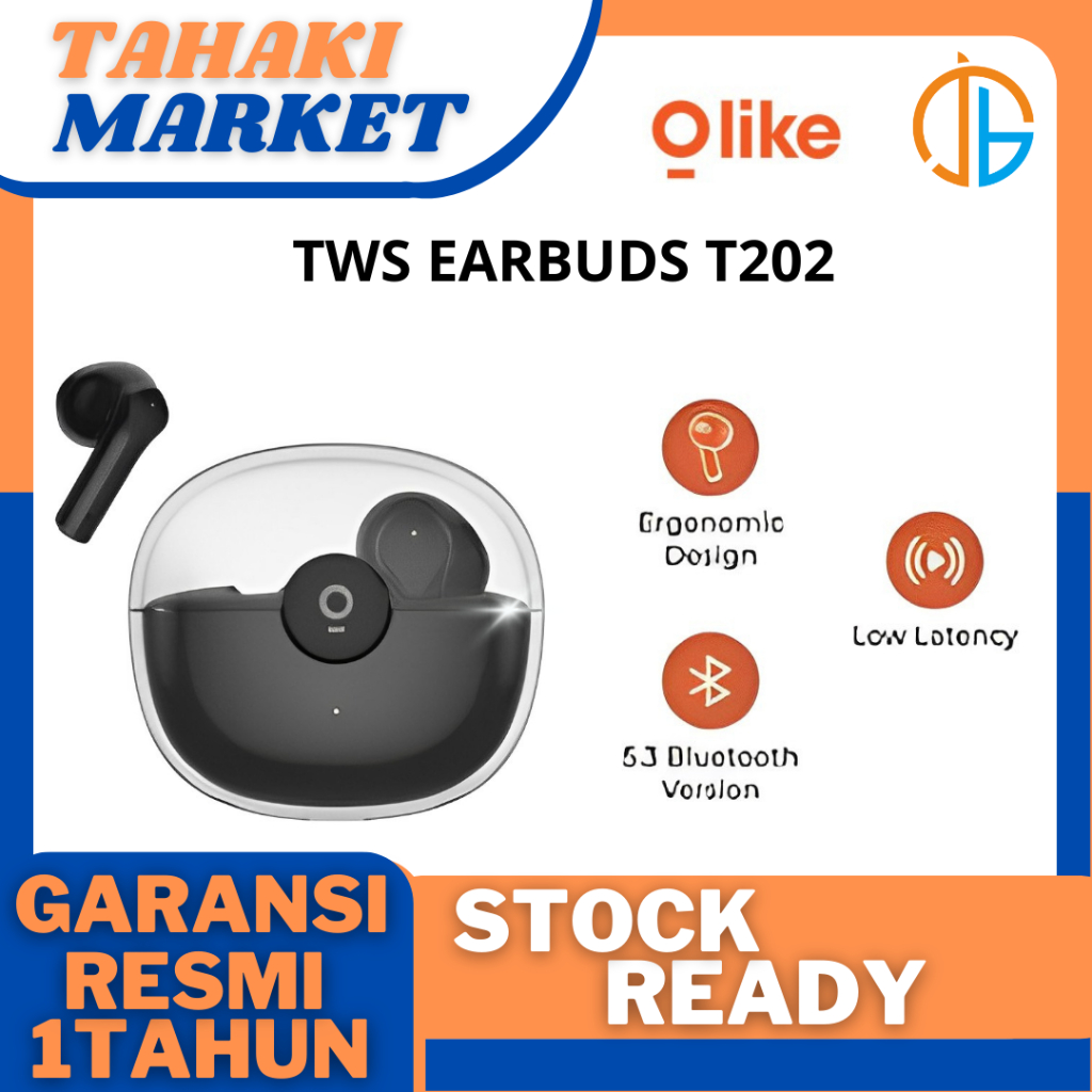 Jual Olike T202 True Wireless Bluetooth Earphone Headset Headphone ...