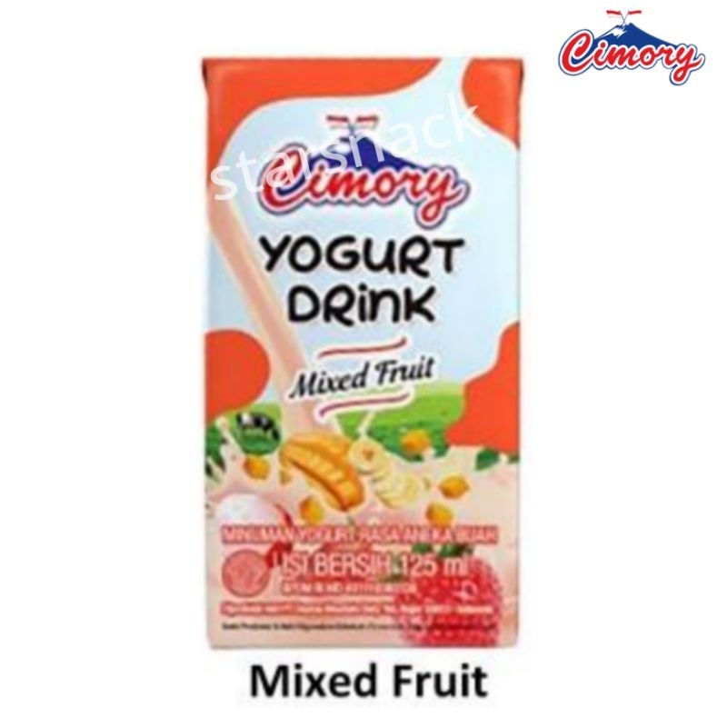 Jual Cimory UHT yogurt drink 125ml ecer satuan | Shopee Indonesia
