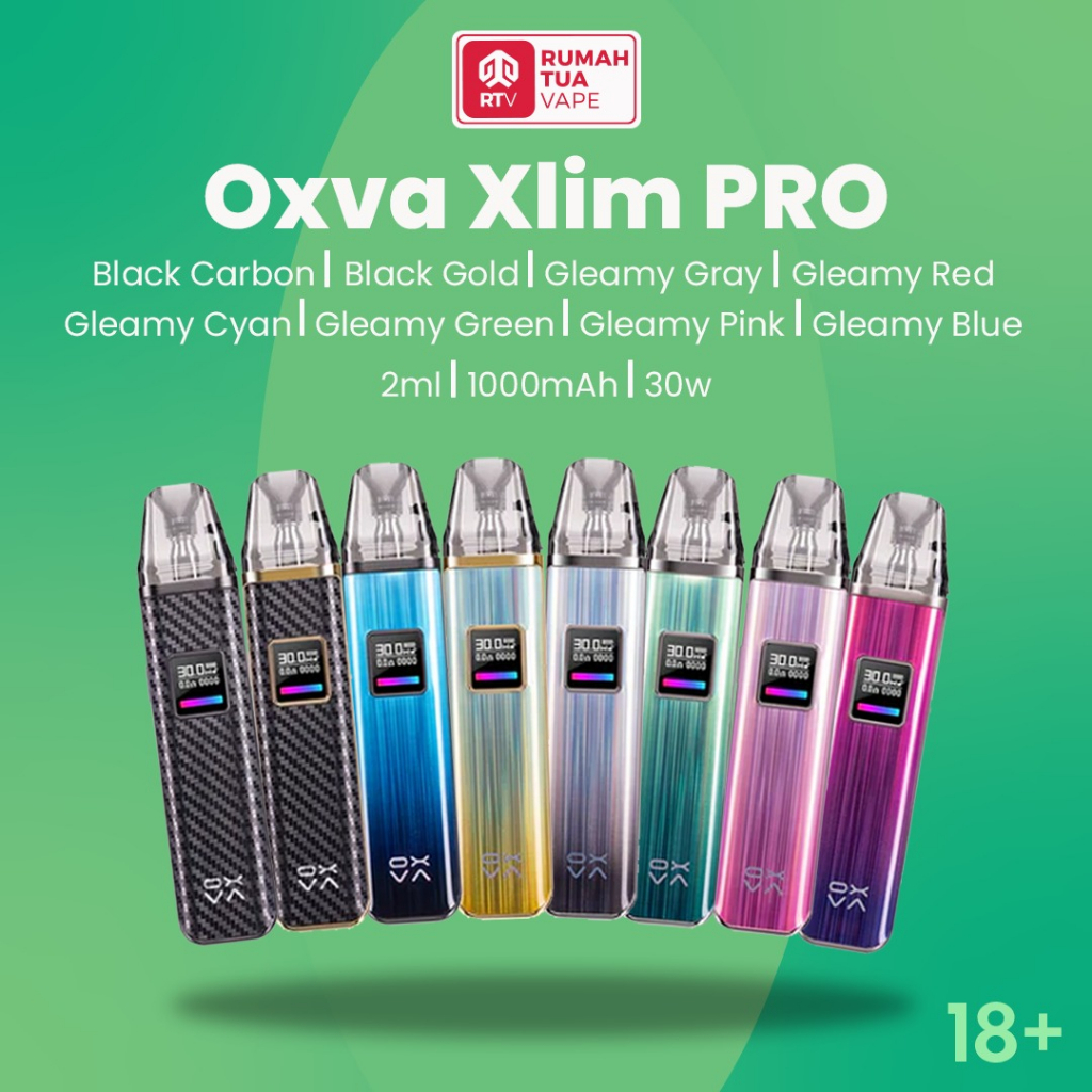 Jual OXVA XLIM PRO 30W 1000MAH POD KIT BY OXVA | Shopee Indonesia