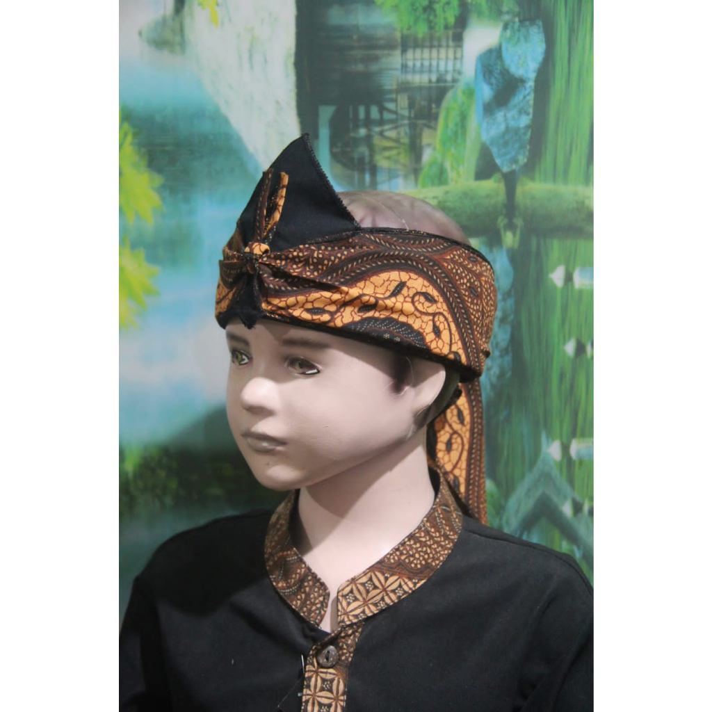 Jual iket kepala sunda jawa blangkon tradisional anak anak batik USIA 1 ...