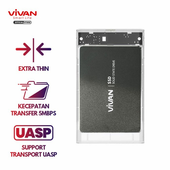 Jual Vivan VSHD1 Casing Hardisk External HDD External Case 2.5 USB 3.0 ... Jual Vivan VSHD1 Casing Hardisk External HDD External Case 2.5 USB 3.0 ...