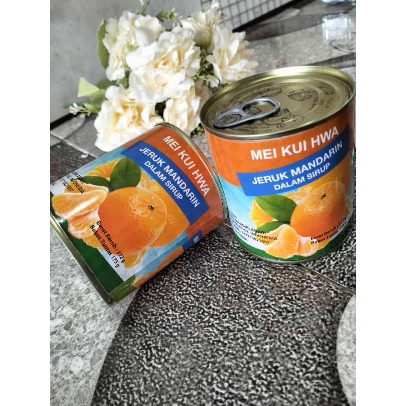 Jual MEI KUI HWA - Jeruk Mandarin Kaleng 175gr | Shopee Indonesia