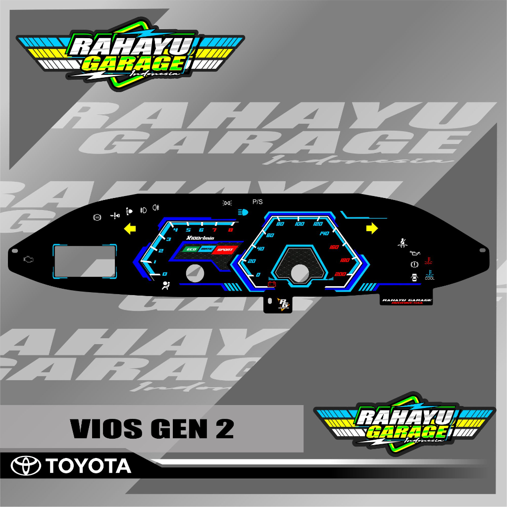 Jual PANEL SPEEDOMETER VIOS GEN 2 SPIDOMETER CUSTOM VIOS GEN 2 | Shopee ...