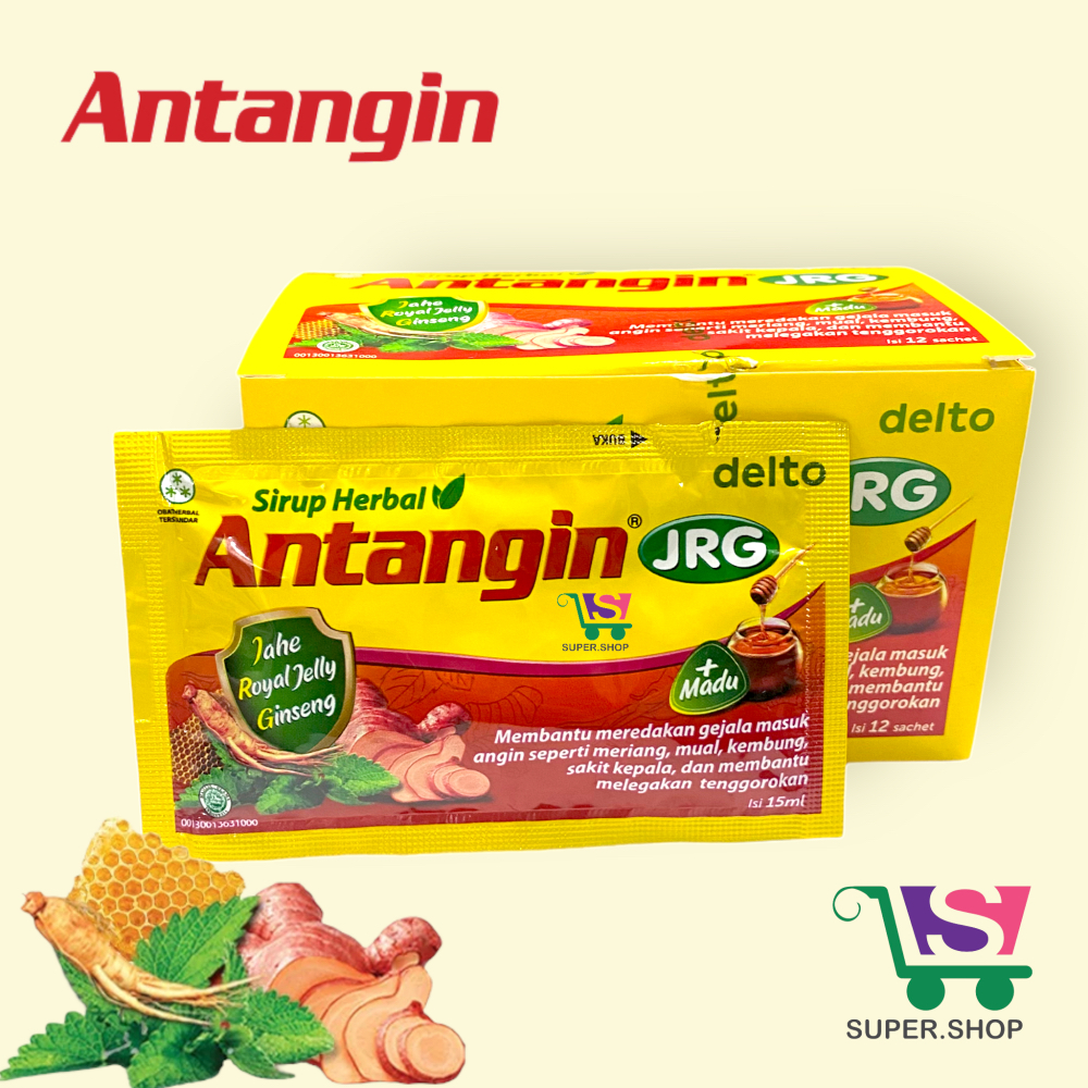 Jual Antangin CAIR Sirup Herbal JRG Jahe Royal Jelly Ginseng Madu ( isi ...